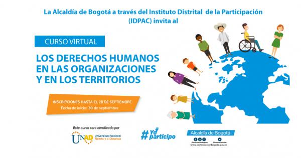 Abiertas inscripciones para curso virtual 'Los Derechos Humanos en los ...